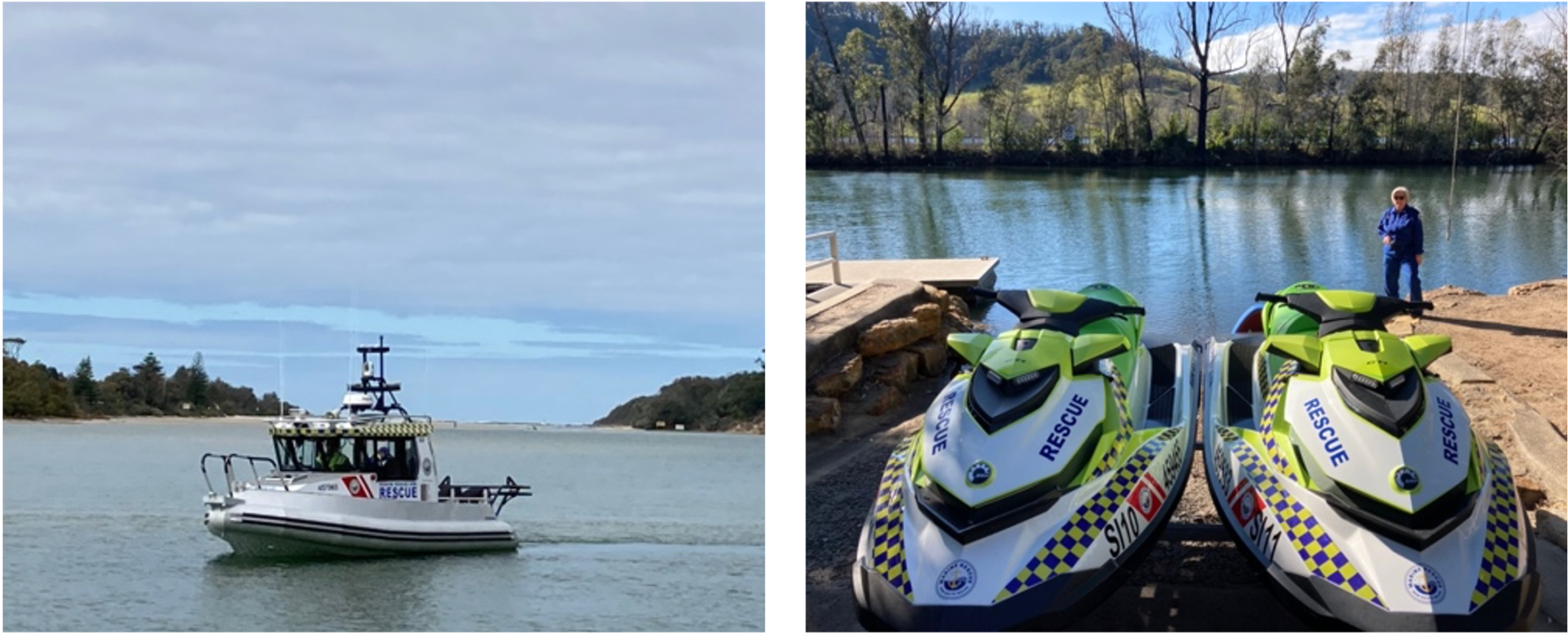 Our rescue vessels - Sussex Inlet